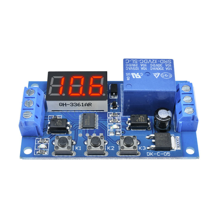 DC 12V Timer Delay Relay Module Cycle Timer Switch Optocoupler ...