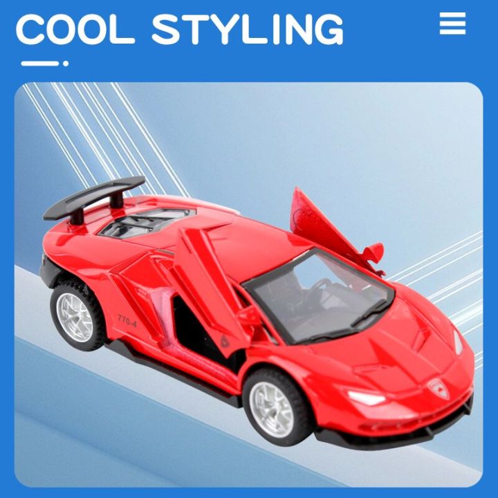 Alloy Sports Car Toy Super Sports Car Sliding Door Retractable Car ...