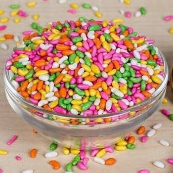 Eidable Multi Color Sugar Sprinkles Balls for Baking & Decoration ...