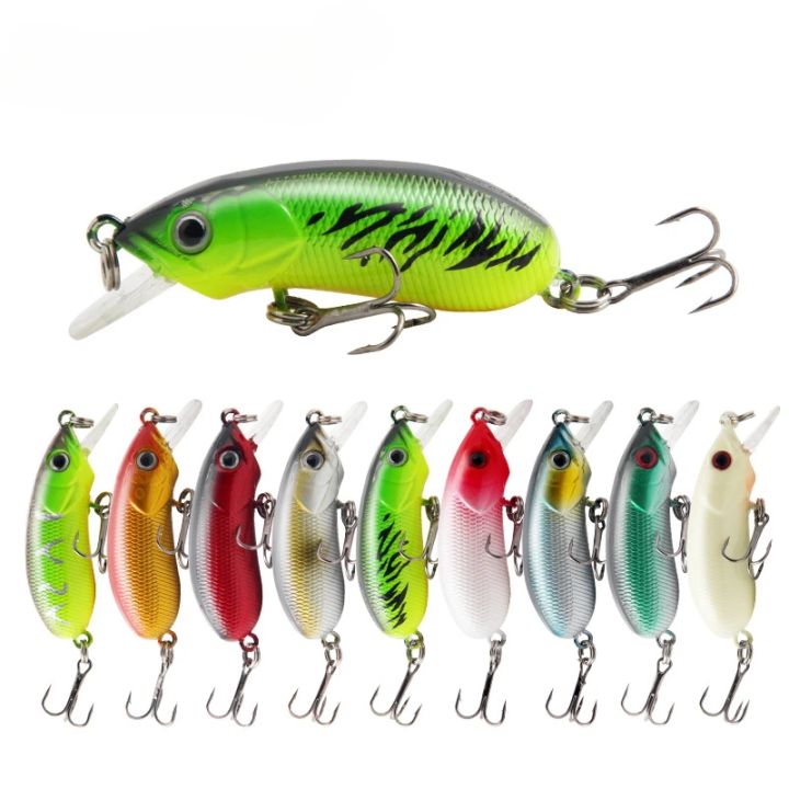 CC50 Crankbait 5.3cm 7.8g Sinking Fishing Lures Small Crank Bait Mini ...
