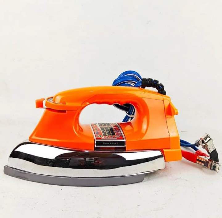 Professional DC 12 Volt Solar Dry Iron Handheld Garment Iron For Family ...