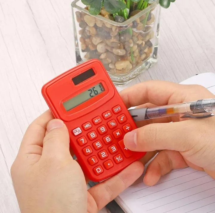 portable mini calculator for student with 100 + Function | Daraz.pk