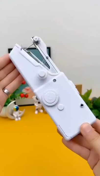 Sasti Dealz Mini Portable Handheld Sewing Machine – Battery Operated ...