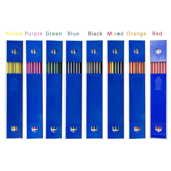 12Pcs/set 2B Automatic Student Pencils 2.0mm Mechanical Pencils Lead ...
