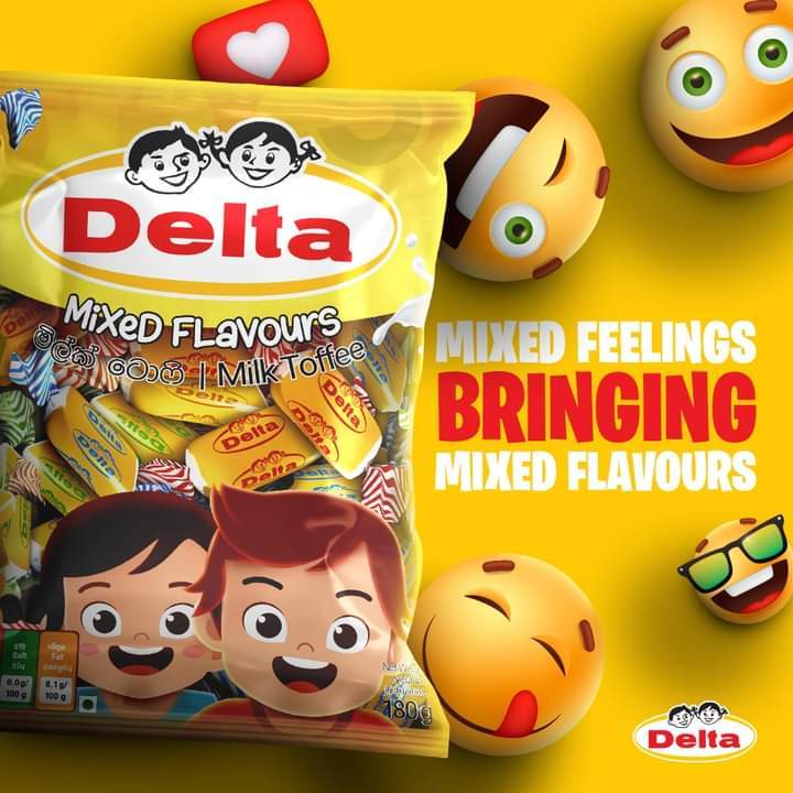 Delta Mixed Flavours Milk Toffees 180g - 45 pcs | Daraz.lk