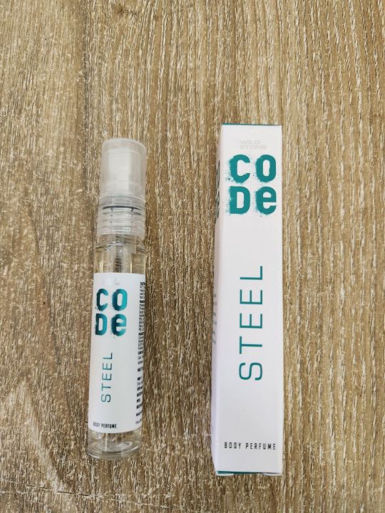 Wild Stone Code Steel Pocket Body Perfume For Men (10ml) | Daraz.com.bd