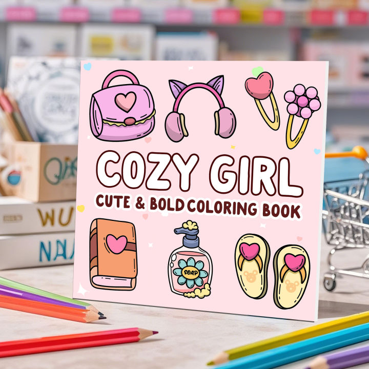 24 Page Comfortable Teenage Adult Illustrated Book Featuring Various ...