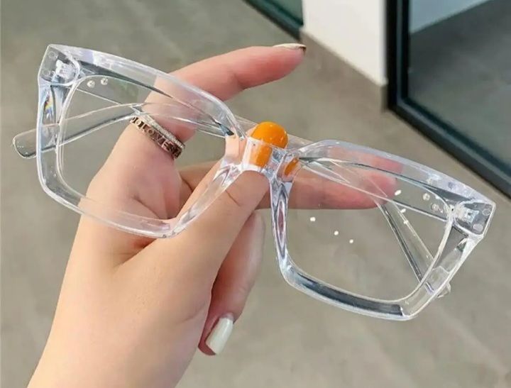 Transparent Anti Glare UV Ray Eyeglasses Fashion Wear Lightweight ...