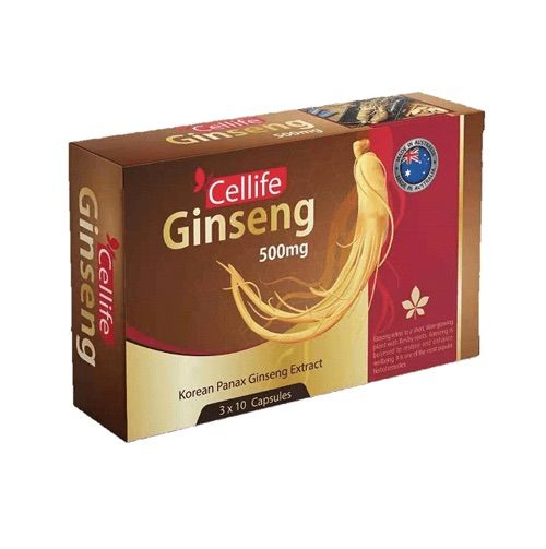 Australian Cellife Ginseng 500mg 30 Capsules | Daraz.lk