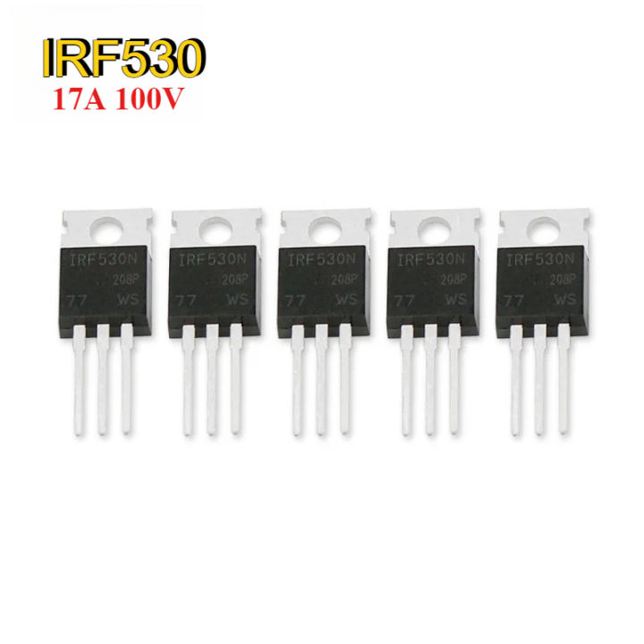 5PCS IRF530N IRF530 MOSFET Transistor 17A 100V TO-220 IRF530NPBF Field ...