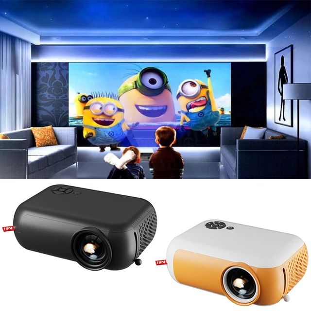 A10 LED Mobile Video Mini Projector Home Theater Media Player Kids Gift ...