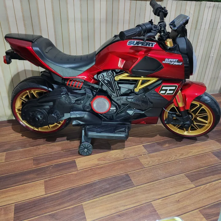 Mini VMAX Style Kids Electric Bike – Rechargeable, High Power, Hand ...