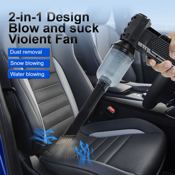 Blow And Suction 2 in 1 Turbo Fan Violent Jet Hair Dryer Blowing Snow ...