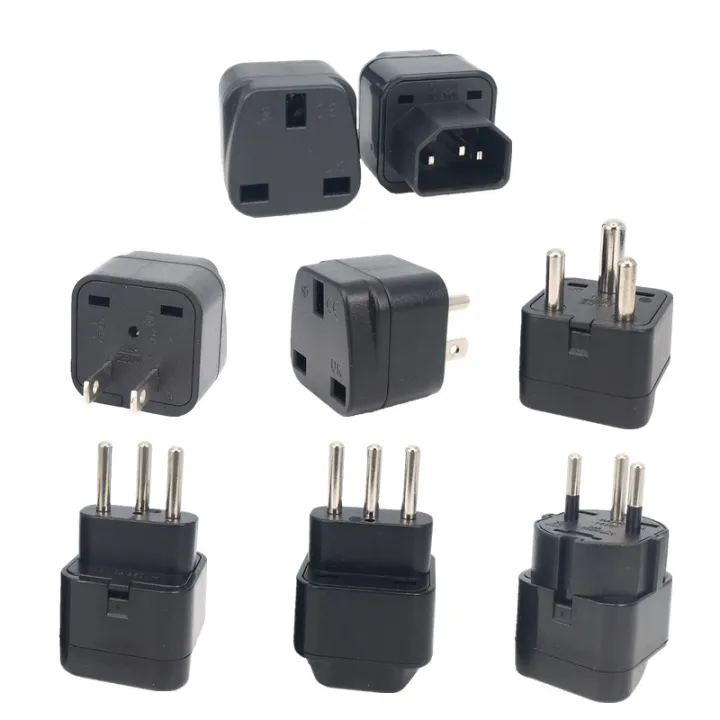 Universal UK To US/AU/ EU/Italy/ South Africa/Swiss/ plug Travel Wall ...