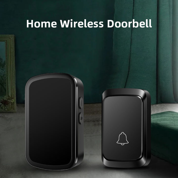 New Home Welcome Doorbell Intelligent Wireless Doorbell Remote EU US ...