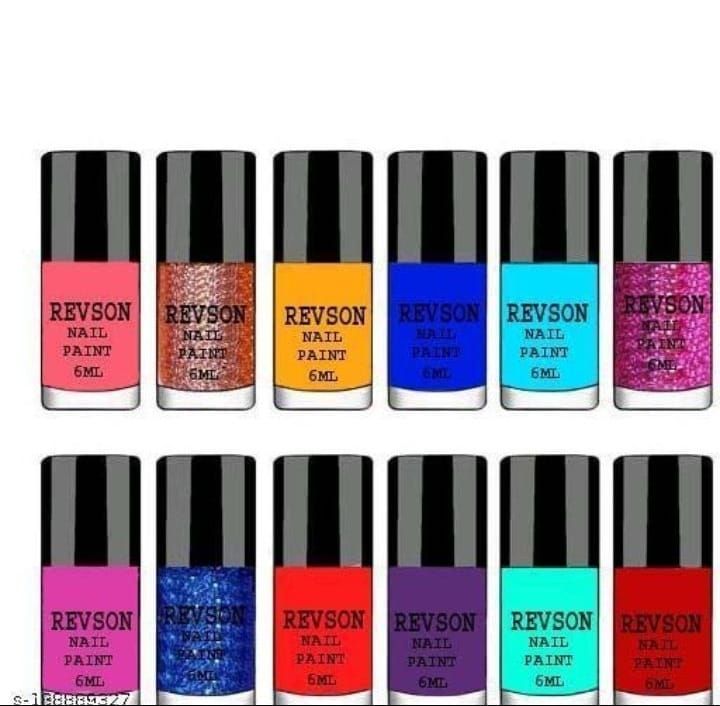 Revson Nail Polish Multicolors Combo 12 Pcs | Daraz.lk