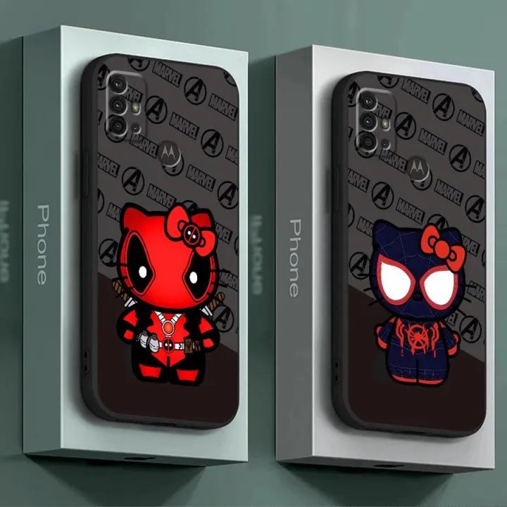 Marvel Deadpool Case for Motorola Edge 40 Pro 30 Neo G60 20 G73 G22 G71 ...