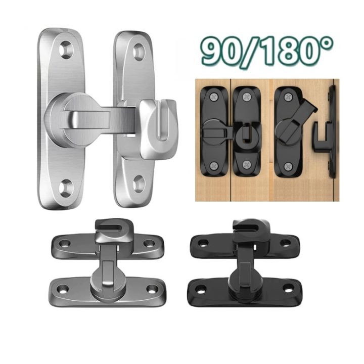 90/180 Degree Flip Door Lock,2-in-1 Security Door Latch,Sliding Door ...