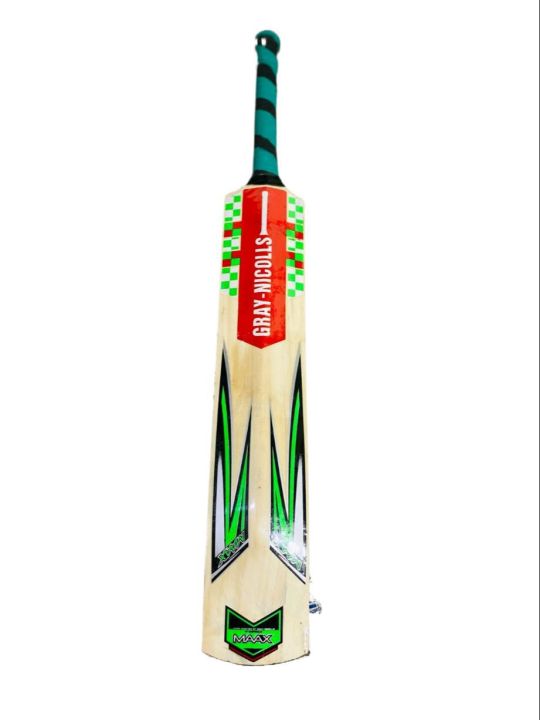 GN hard ball bat full cane handle kashmiri willow bat | Daraz.pk