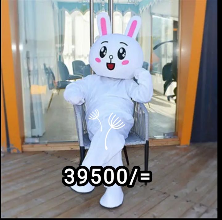 cute rabbit mascot costume adult | Daraz.lk