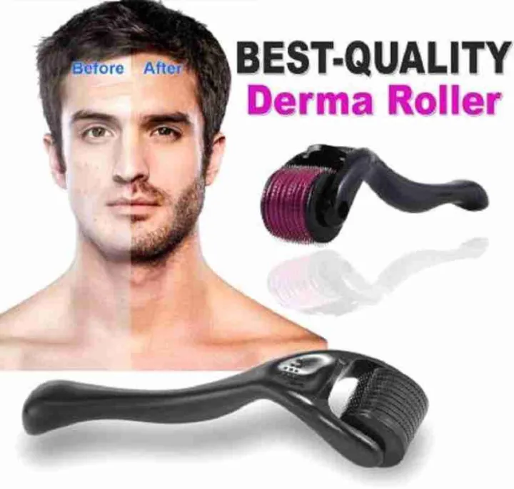 Derma Roller professional 0.5mm micro needling roller for hair growth ...