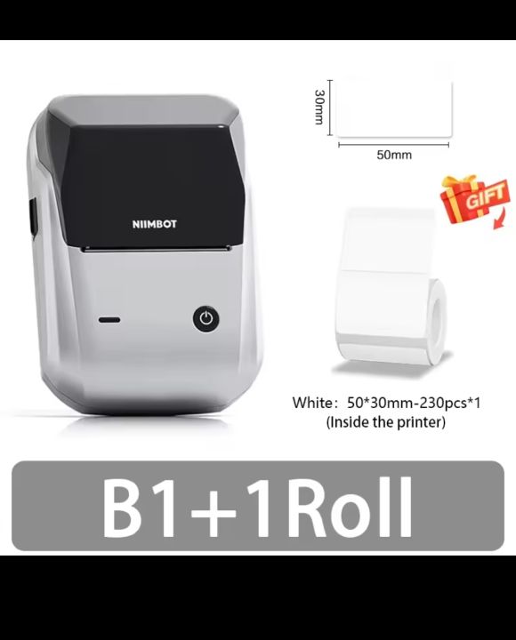 Nimbot B1 Portable Label Printer Wireless Handheld Thermal Printers For ...