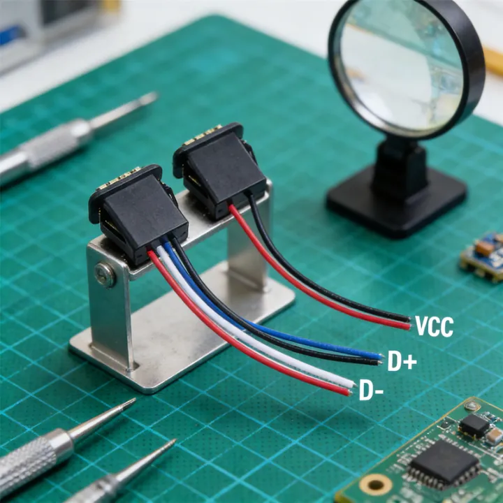 USB Female Power Jack Connector 5V Charging Port Replacement with ...