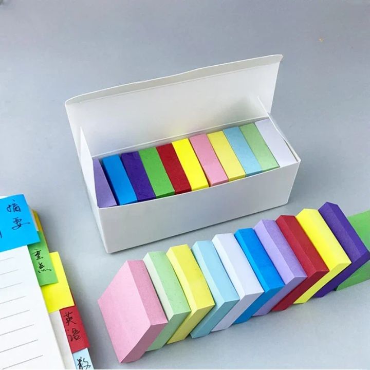 11 Pcs Fluorescent Color Sticky Note Posted It Note Pads Stickers ...
