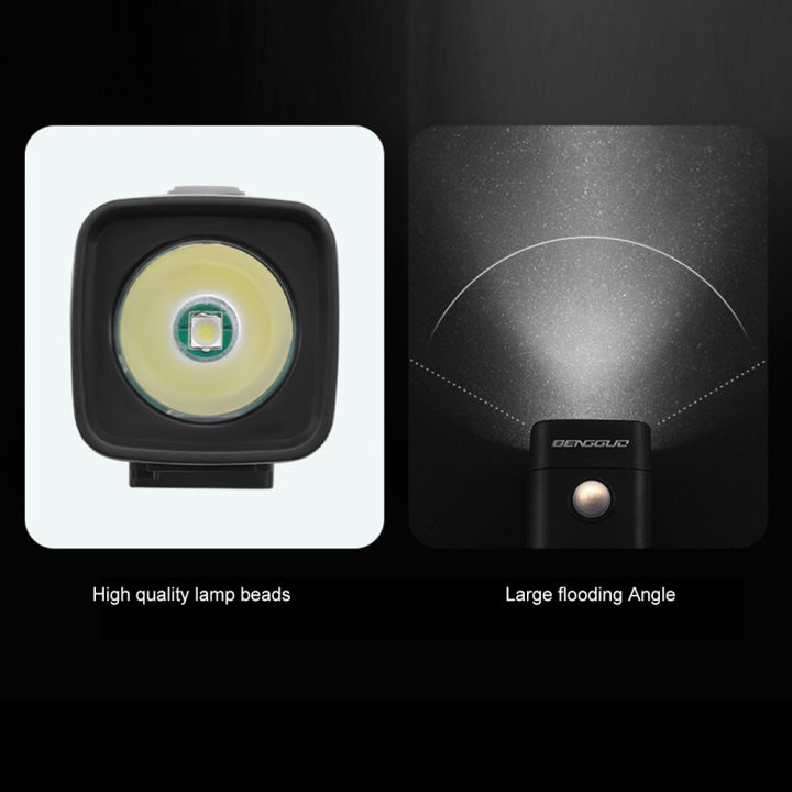 Bike Front Light USB Rechargeable Bike Handlebar Light Waterproof ...