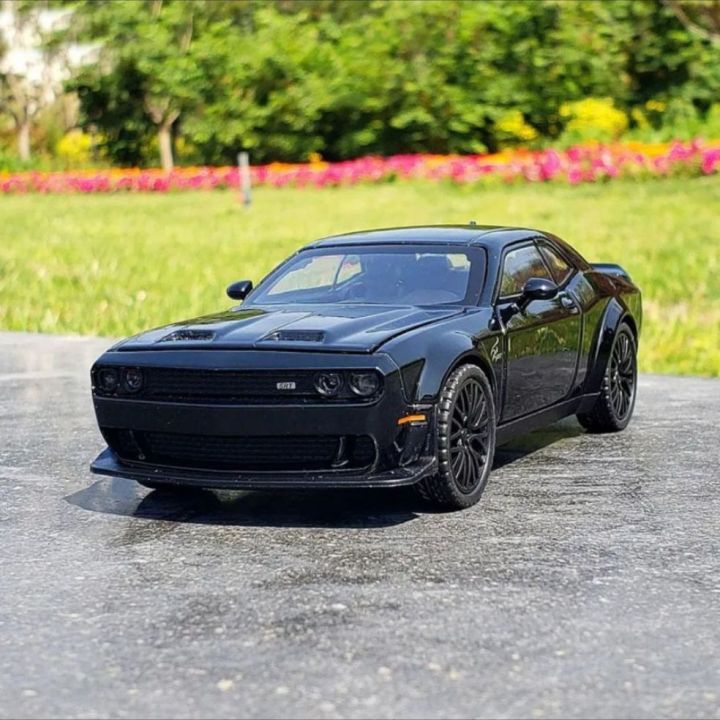 1:32 Alloy Dodge Challenger SRT Musle Car Model Diecast Metal Sports ...