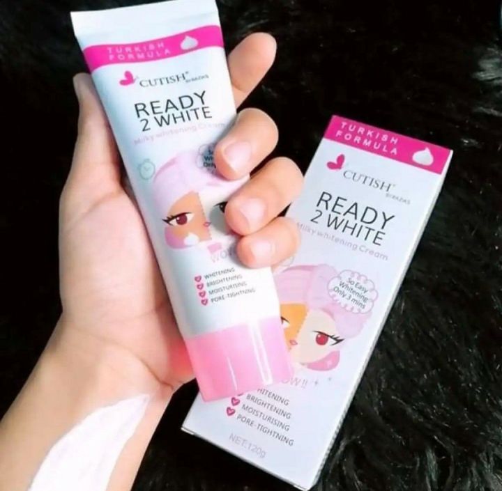 Cutish Ready To White Milky Whitening Cream - 120 Grams Best Results ...