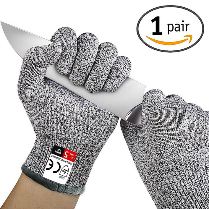 Level 5 Protection Safety Anti Cut Gloves Kitchen Cut Resistant Gloves ...