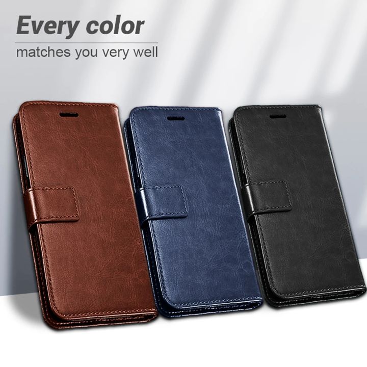For Xiaomi Poco F5 Pro Case Book Style Leather Flip Wallet Cover Poco X3 X4 X5 Pro F3 F4 F5 GT ...