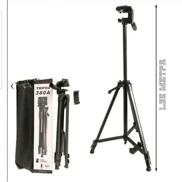 Tripod 380A Phone & Camera Stand | Daraz.com.np