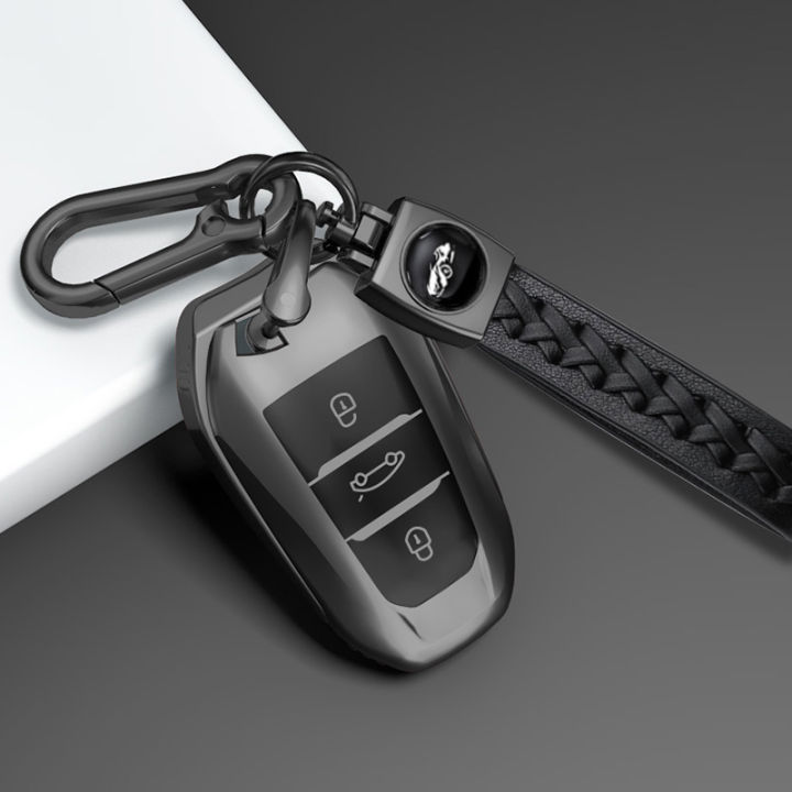 Soft TPU Car Key Case Remote Cover For Peugeot 208 308 T9 508 2008 For ...