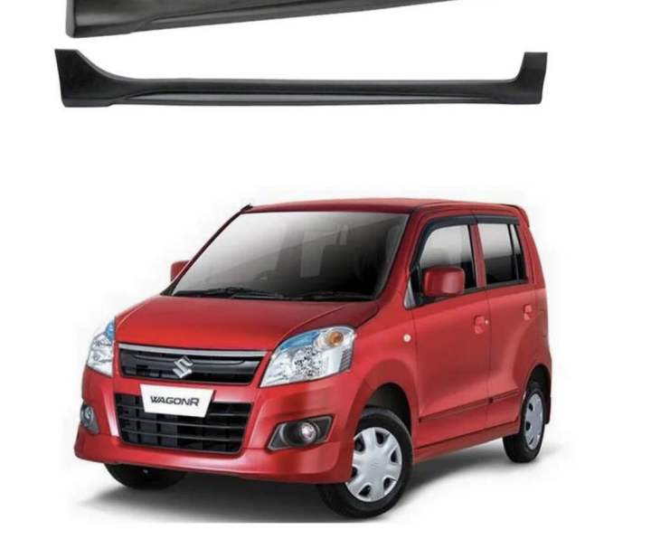 SUZUKI WAGON R Side skirts Fiber Easy to install | Daraz.pk