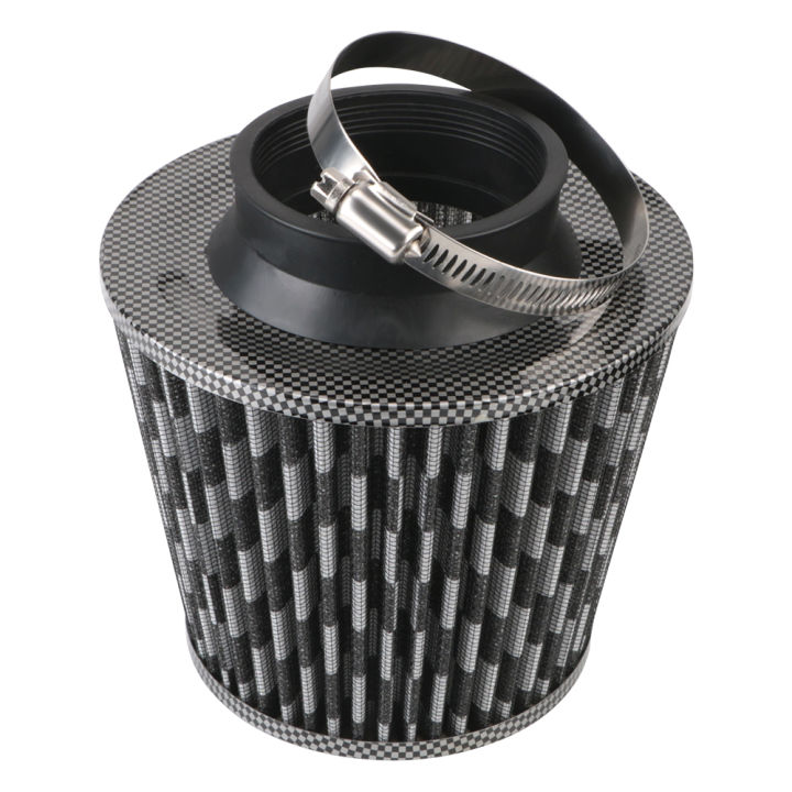 76MM 3 Inch High Flow Cold Air Intake Filter Universal Induction Kit ...