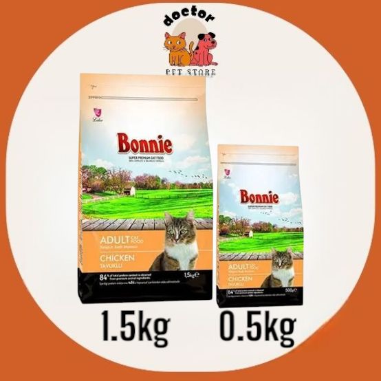 Bonnie Cat food 0.5KG & 1.5kg(Exp:2026) | Daraz.pk
