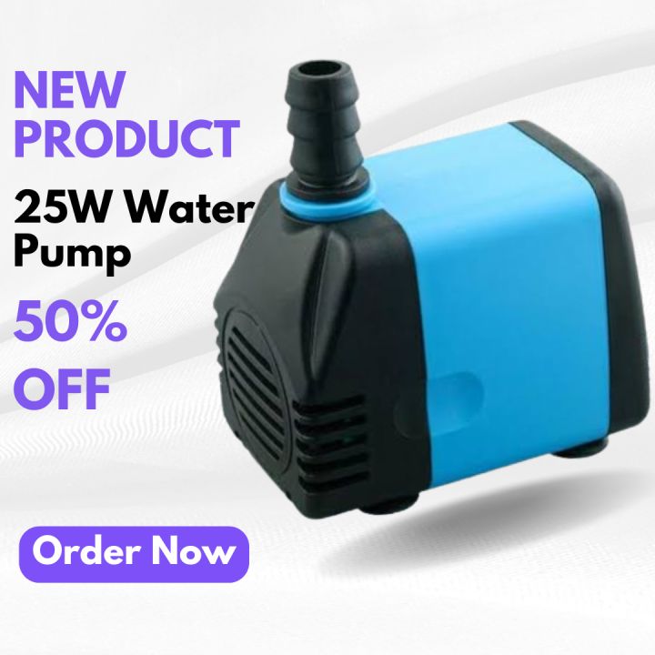Submersible Water Pump High Pressure 25W 220V For Room Air Cooler,Fish ...