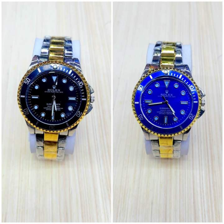New Men’s And Boys Casual Two Tone Rolex Watch | Daraz.lk