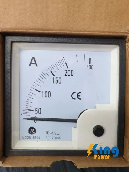 Analogue panel Ampere meter, (Size:96X96) (60/5 up to 1000/5 Same ...