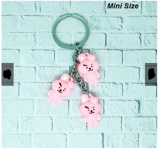 BTS BT21 Fun Cartoon Keychain Beautiful Keytag | Daraz.lk