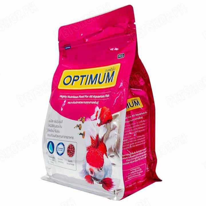 Optimum Highly Nutritious Food (Mini pellets) For All Aquarium Fish - 1 ...