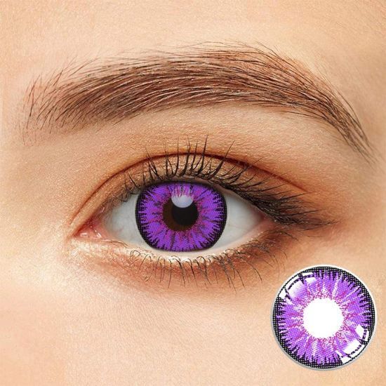 Purple Color Contact Lenses | Daraz.com.np