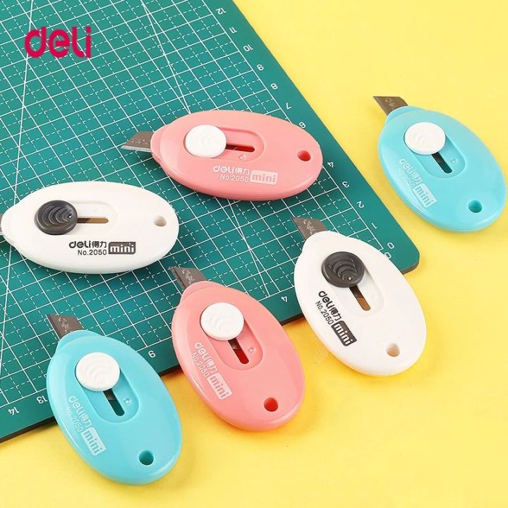 2pc adorable mini paper cutter knife - school supplies | Daraz.pk