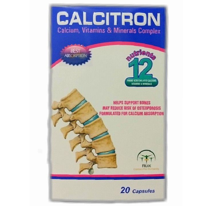 Filix CALCITRON 20 CAPS | Daraz.pk