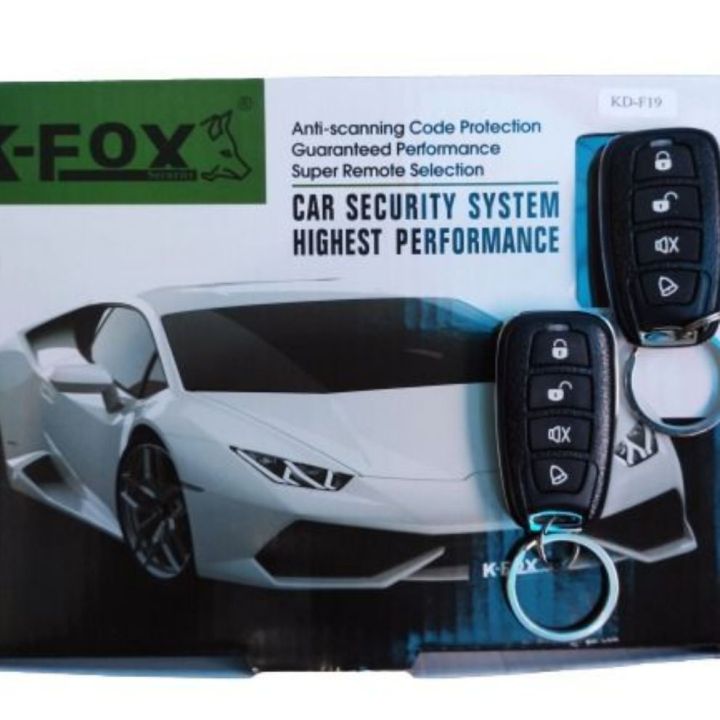 K-Fox Universal Car alarm System: Car Remote Lock System | Daraz.com.np