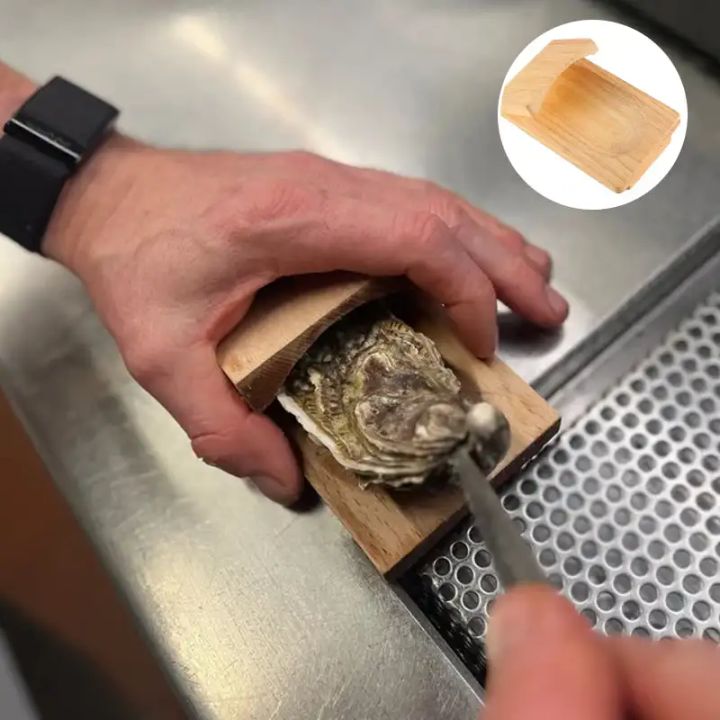 Oyster Shucking Clamp Hand Clam Shellcrab Sheller Opening Clip Shells ...