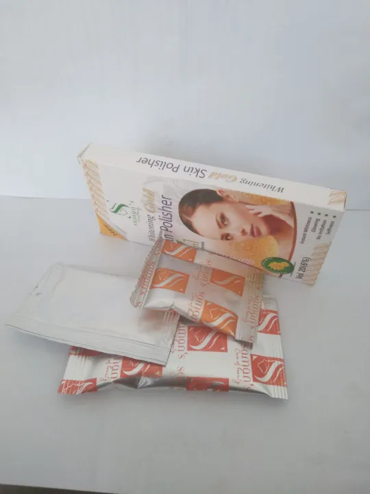 Whitening Gold Skin Polisher 4 in 1 formula Ultra white skin polish ...