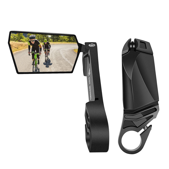 2pcs Bike Mirror Cycling Rear View Mirror Foldable 360 Degree Rotating ...